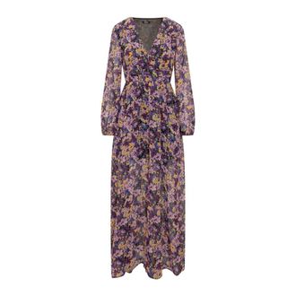 Liu Jo Femme, Robes, Multicolore, Taille: 38 FR Abito Lungo Feminine