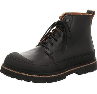 Birkenstock Adult Prescott Lace M LEOI Black Black, Noir, 44 EU