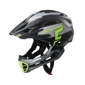 Cratoni C-Maniac Pro MTB Helm Black/Lime Matte Kopfumfang L/XL | 58-61cm 2020 Fahrradhelm