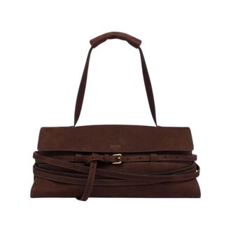 Moschino Tie Me Schultertasche - - Bags - Damen - Braun - ONE SIZE