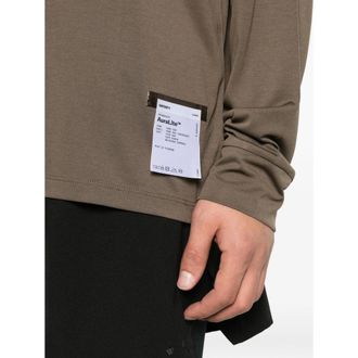 SATISFY Logo-print Long-sleeve T-shirt