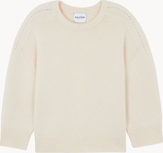 Kujten Pull cachemire col rond oversize, 8 fils - Pull Diane
