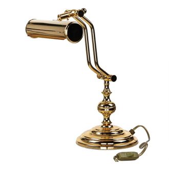 Licht-Erlebnisse Tischlampe 24K Gold aus Messing Premium