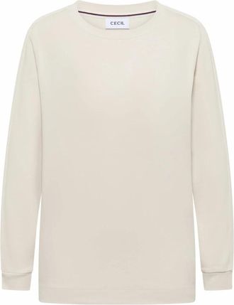 Cecil Langarmshirt - - Sweatshirts & Hoodies - Damen - Beige - S