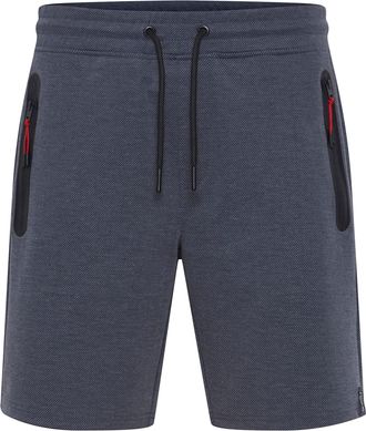 Solid SDVinnie Herren Sweatshorts Kurze Hose Jogginghose mit Kordeln gestreift Regular Fit, Größe:XL, Farbe:Insignia Blue Melange (1940101)