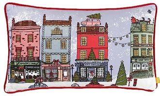 furn. Möbel. Weihnachtsgeist Feste Pipe -Kissen -Cover