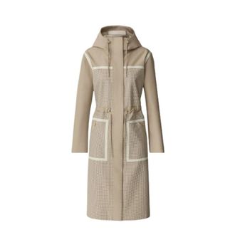 Mackage Femme, Manteaux, Beige, Taille: 38 FR Jana-Ht Long Tech Coat
