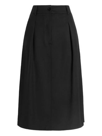 Dolce & Gabbana jupe Sallia en tissu stretch bidirectionnel - Noir