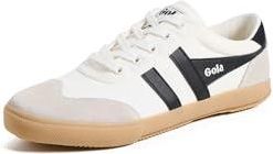 Gola Badminton Baskets décontractées pour femme Blanc cassé Noir, Blanc cassé, noir, 39 EU