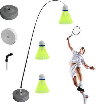 Generic Badminton-Trainingshilfe, Badminton-Trainingshilfe - Stretch-Badminton-Roboterschl&auml;ger-Training, Sport&uuml;bungsmaschine, Badminton-Schlag f&uuml;r Kinder