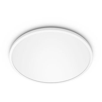 Philips Plafonnier led Superslim Sceneswitch 15W, 3 ambiances, rond, 3x25x25 cm, 2700K, 1300 lumen, Blanc