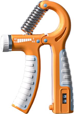 Generico Griffkrafttrainer, Fingerliege, verstellbare Griffübungen, Unterarmtrainer, Fingergrifftrainer mit Zähler für Training