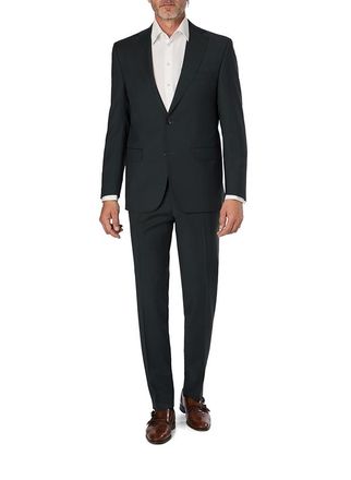 Carl Gross Carl Gross Herren Anzug grau Schurwolle