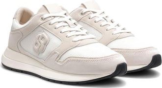 BOSS Boss Vinston_Runn_sdmebb 10274847 0 Baskets pour Homme, Blanc Ouvert., 44 EU