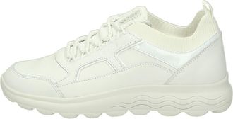 Geox Mädchen D Spherica C Sneakers, Weiß, 36 EU