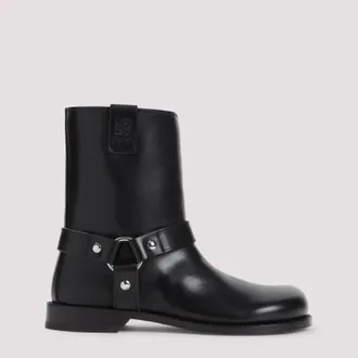Loewe Bottes motardes en peau de mouton Campo