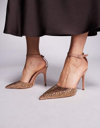 Azalea Wang Azalea Wang - Waraia - Chaussures &agrave; talon ornement&eacute;es - Dor&eacute;