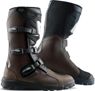 Gaerne G-Adventure Aquatech Bottes de moto imperméables, marron, 42 EU