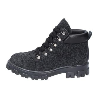 Stokton Textile Stiefeletten f&uuml;r Frauen - - Shoes - Damen - Schwarzk - 37 EU
