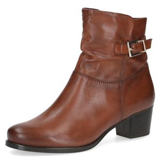 Caprice Femme Damen 9-25300-45 Botte Tendance, Cognac Nappa, 38.5 EU