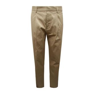 Dsquared2 One Pleat Pant in Schwarz - - Trousers - Herren - Beige - M