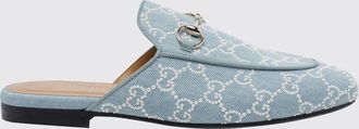 Gucci Chaussures Plates Femme couleur Bleu