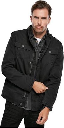 Brandit Britannia Jacket, Farbe: black, Gr&ouml;&szlig;e: 5XL