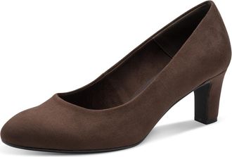 Tamaris Damen Pumps mit Blockabsatz braun (Mocca), 39