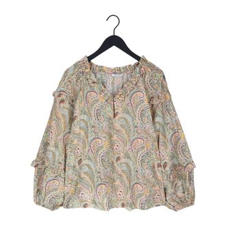 Summum Top Langarm Sweet Paisley - - Blouses & Shirts - Damen - Mehrfarbig - XS