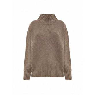 Malo Cashmere Tricots - Femme - Pulls - Brun - Taille: 40 FR