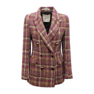 Emma & Gaia 22S865 Giacca Doppio Petto - - Jackets - Damen - Mehrfarbig - S