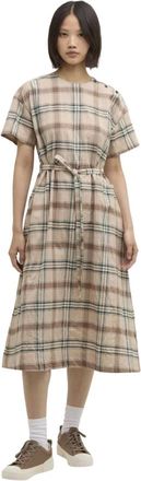 Barbour Femme, Robes, Multicolore, Taille: 40 FR Gwen Midi Dress
