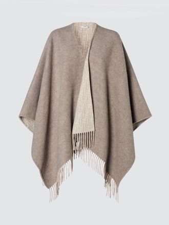 Fendi Mantel Damen Farbe Taubengrau