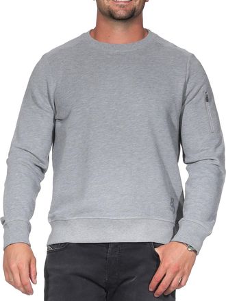 Elbsand Elmo Herren Sweatshirt, Rundhalsausschnitt, locker geschnitten