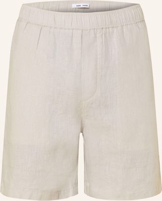 Samsøe & Samsøe Samsøe Samsøe Leinenshorts Sajabari beige
