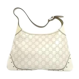 Gucci Sac bandouli&egrave;re vintage Pre-owned - Femme - Pre-owned - Blanc - Taille: ONE Size