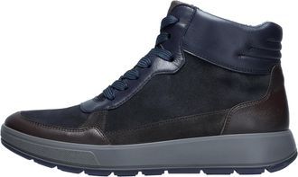 Ara Damen Roma Sneaker, Amarone,BLAU,Steel, 40 EU Weit