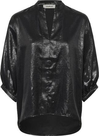 Soaked In Luxury Femme, Blouses et Chemises, Noir, Taille: 36 FR Blouses