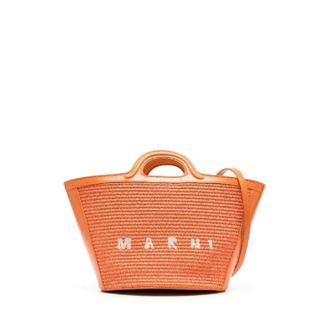Marni Femme, Sacs, Orange, Taille: ONE Size Tropicalia Small Bag