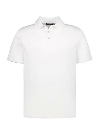 Boggi Milano Herren Polo-Shirt wei&szlig;