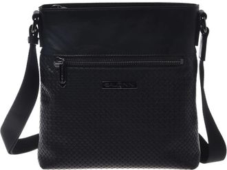 Baldinini Homme, Sacs, Noir, Taille: ONE Size Sac Bandouli&egrave;re Imprim&eacute; Tiss&eacute;