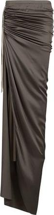 Rick Owens Jupe Edfu satin&eacute;e