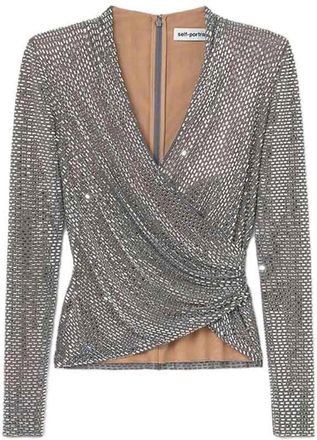 Self Portrait Top - Gris