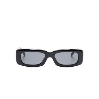 The Attico Femme, Accessoires, Noir, Taille: ONE Size Lunettes de soleil