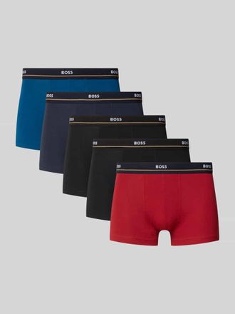 HUGO BOSS Pant & Trunk aus Baumwoll-Mix im 5er-Pack Modell Essential