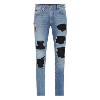 Philipp Plein Herren, Jeans, Blau, W32Gr&ouml;&szlig;e