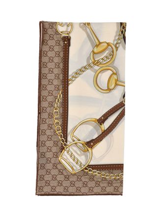 Gucci Silk Twill Printed Scarf