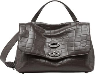 Zanellato Postina S - Femme - Sacs - Brun - Taille: ONE Size