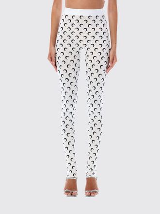 Marine Serre Pantalon MARINE SERRE Femme couleur Blanc