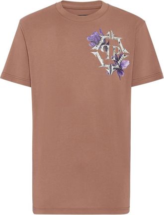 Philipp Plein Herren, Oberteile, Braun, LGr&ouml;&szlig;e